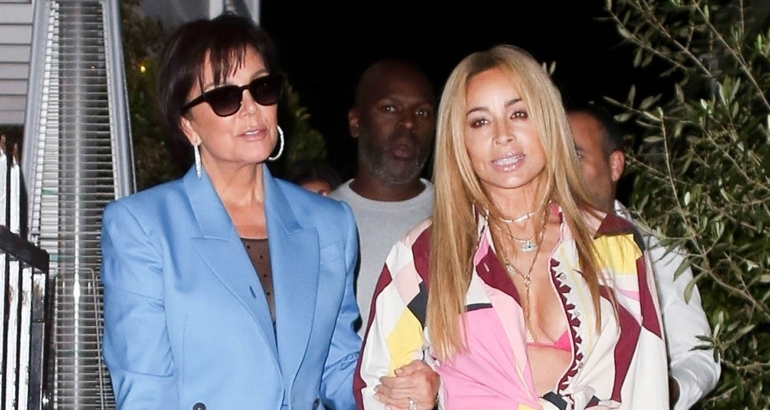Kris Jenner Grabs Dinner with Longtime Friend Faye Resnick in Santa ...