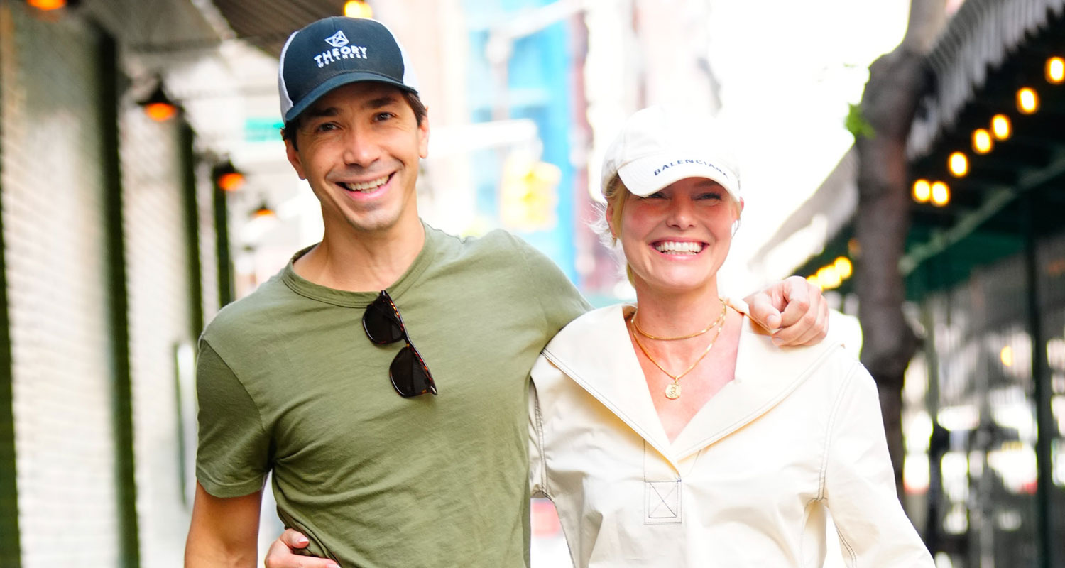 Justin Long & Girlfriend Kate Bosworth Are All Smiles During Walk ...
