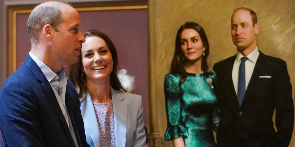 Prince William & Kate Middleton Get First Official Joint Portrait – See ...