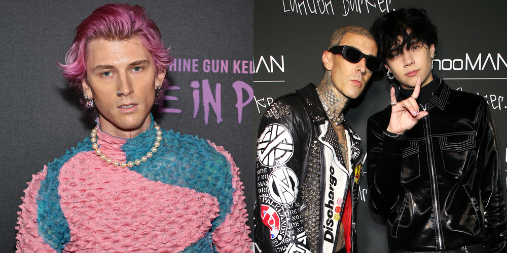 Landon Barker Performs With Machine Gun Kelly at Concert Amid Dad ...
