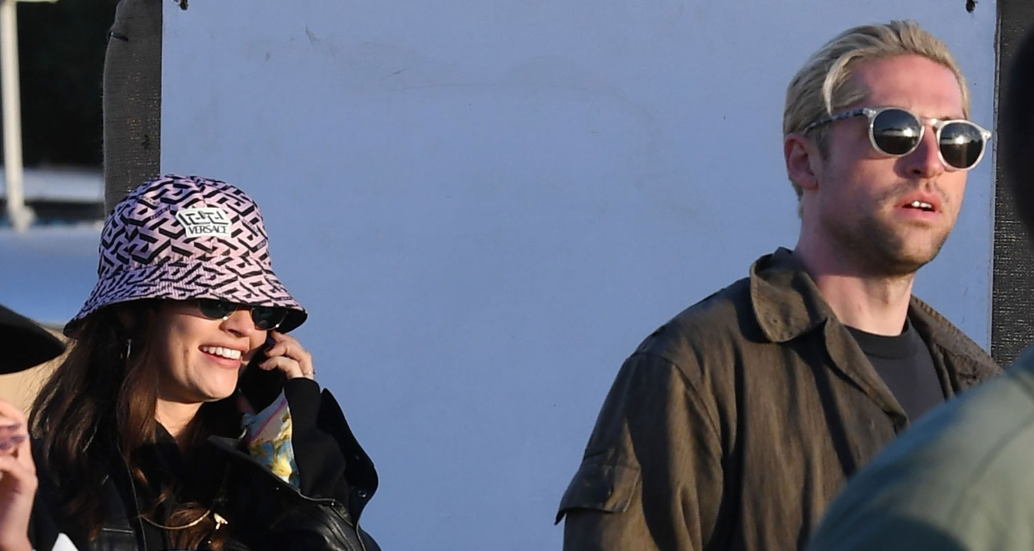 Lily James Enjoys Another Day at Glastonbury Festival 2022 with ...