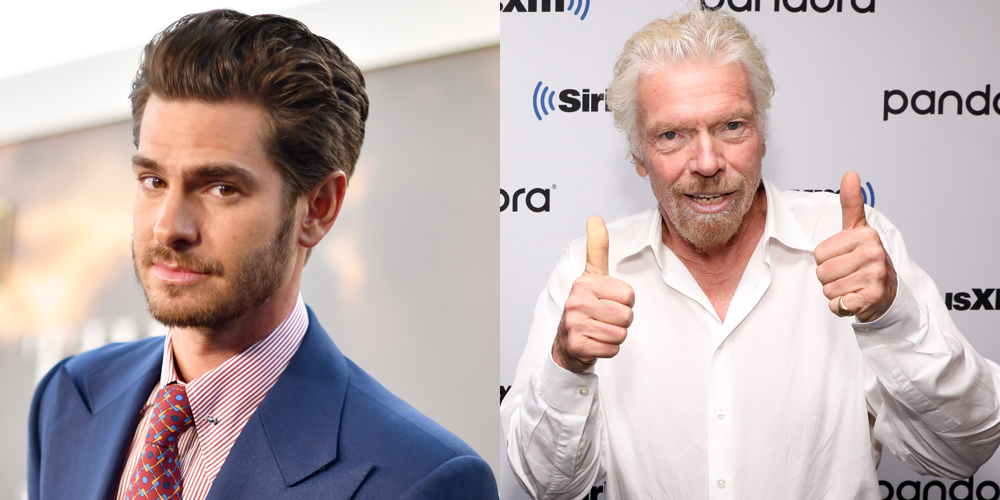 Andrew Garfield To Play Virgin Atlantic Founder Richard Branson in 'Hot ...