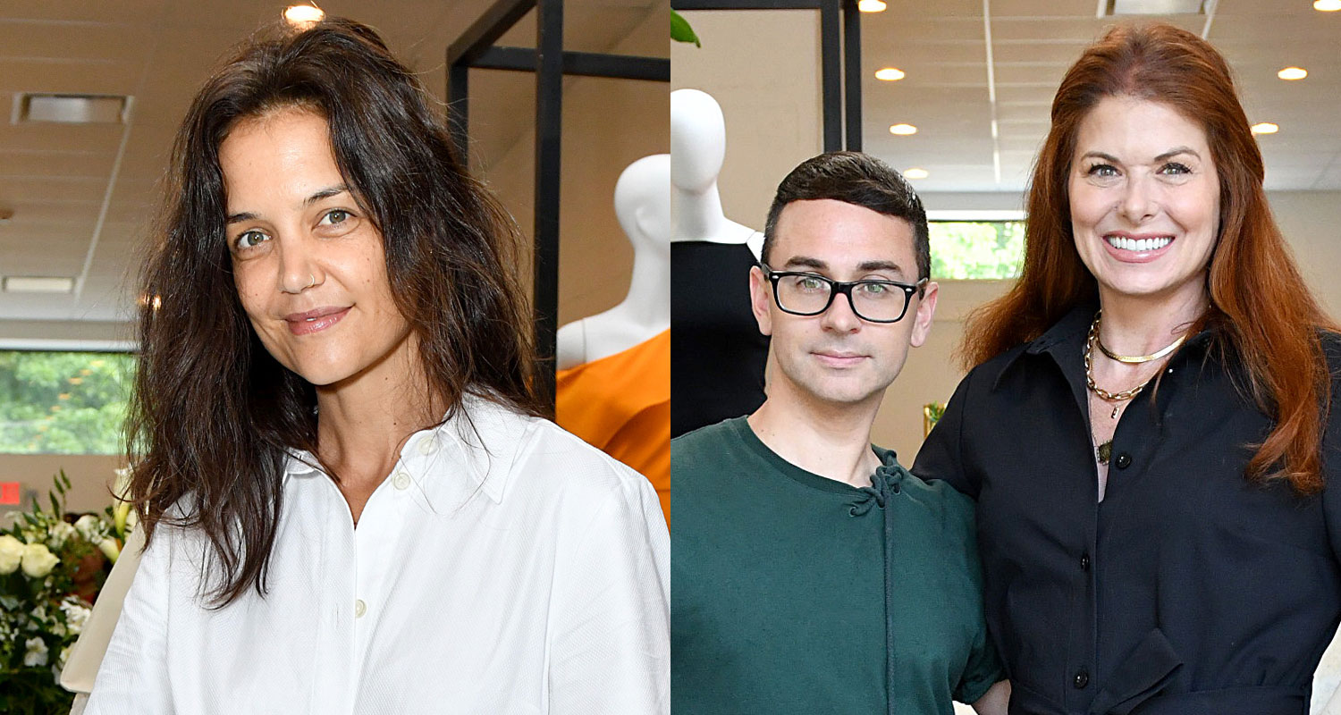 Katie Holmes, Debra Messing & More Attend Opening of Christian Siriano ...