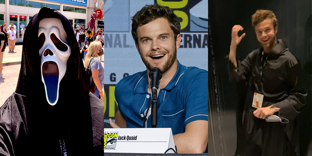 ‘Scream’ Star Jack Quaid Walked Around Comic-Con in a Ghostface Costume ...