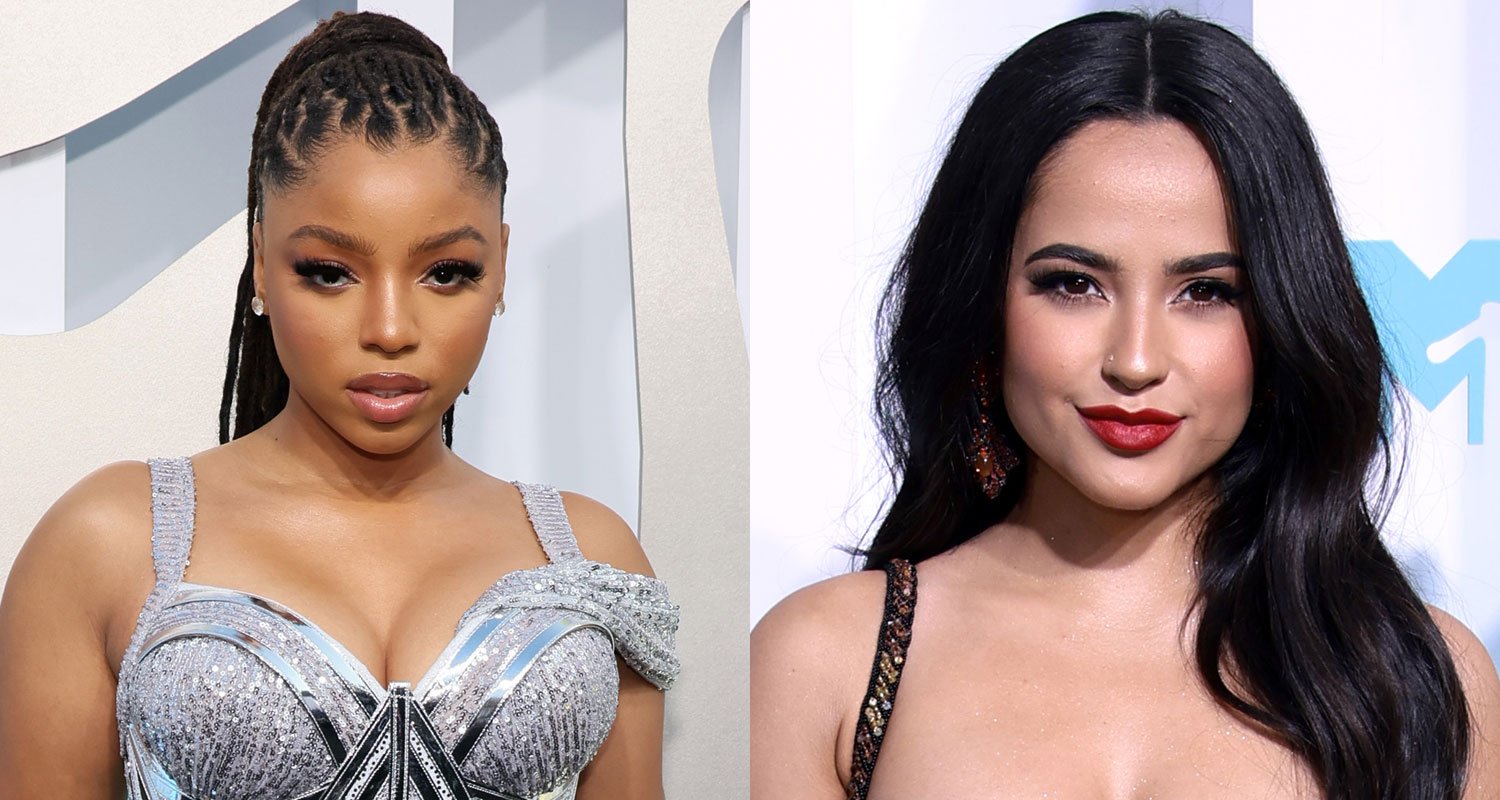 Chloe Bailey & Becky G Wear Sparkling Dresses to MTV VMAs 2022 | 2022 MtV VMAs, Becky G, Betty ...