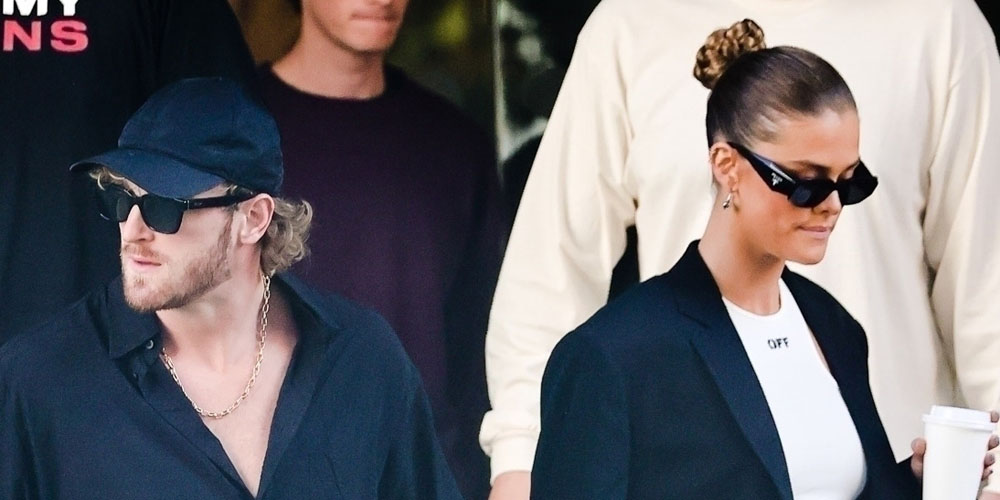 Logan Paul Holds Hands with Rumored Girlfriend Nina Agdal in London ...