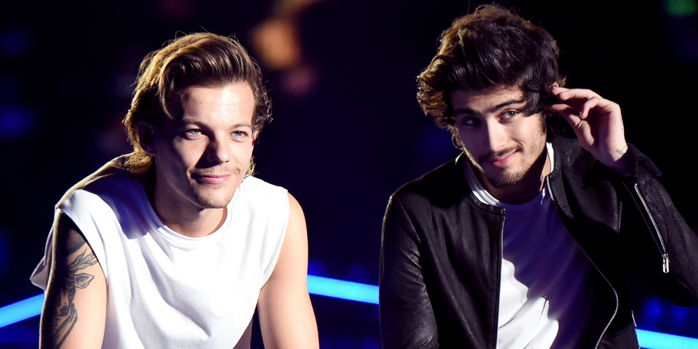 Louis Tomlinson Reacts to Zayn Malik Singing a One Direction Song ...