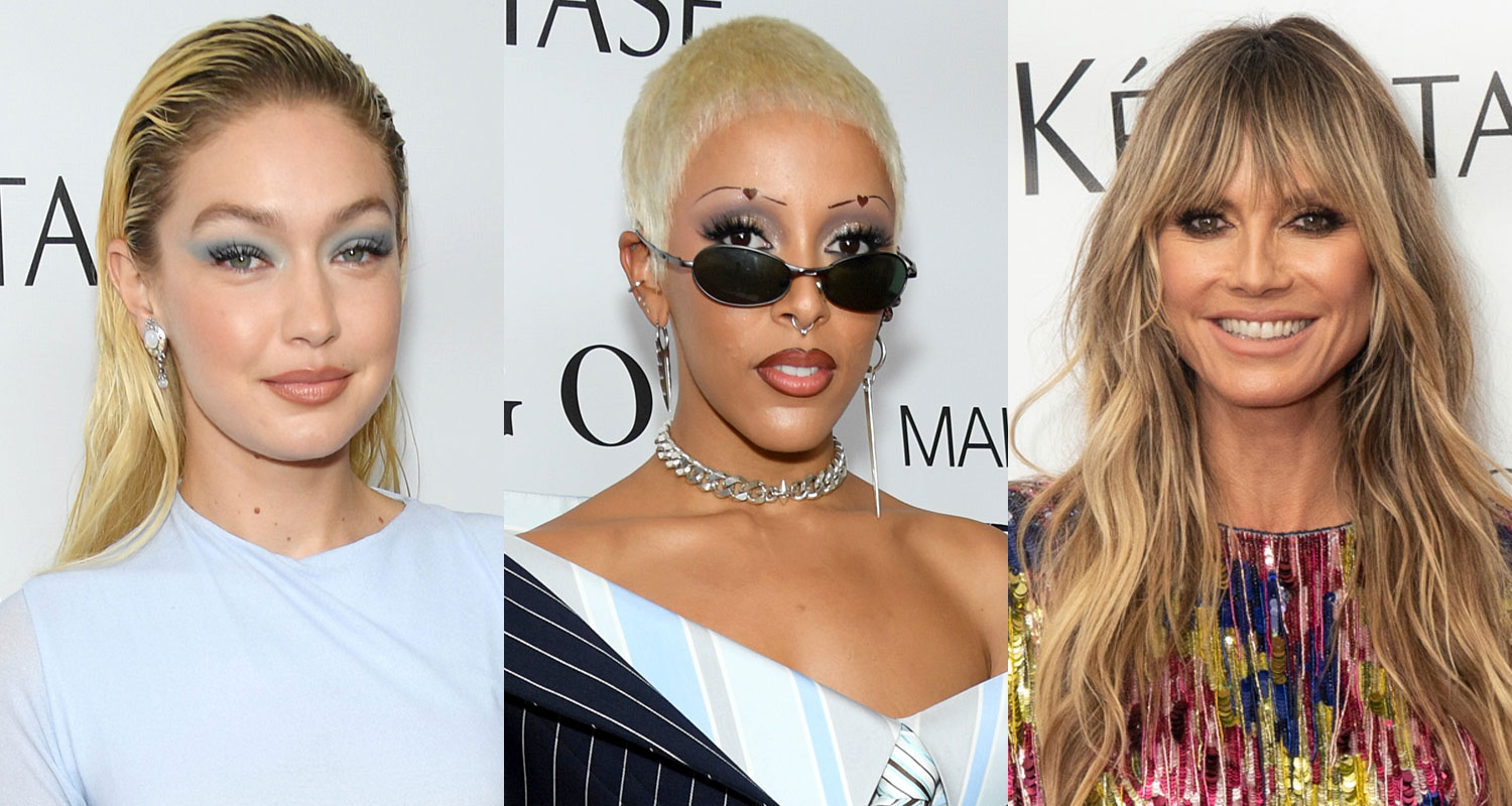Gigi Hadid, Doja Cat, & Heidi Klum Join Tons of Other Celebs at Daily ...