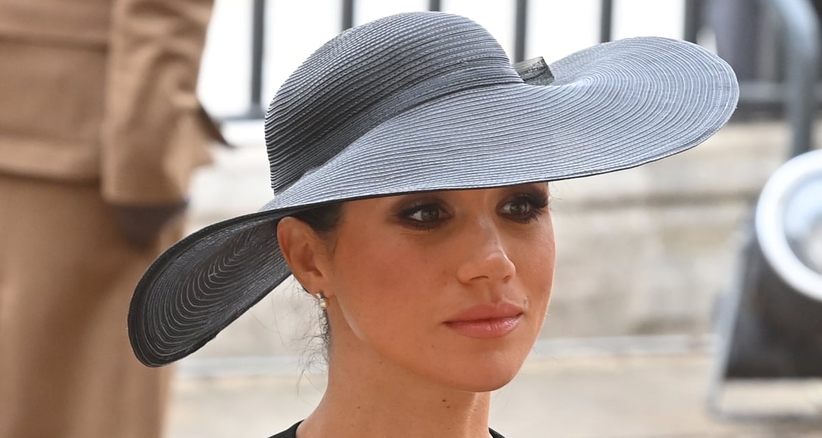 Meghan Markle Arrives at Queen Elizabeth’s Funeral, Wears Special ...