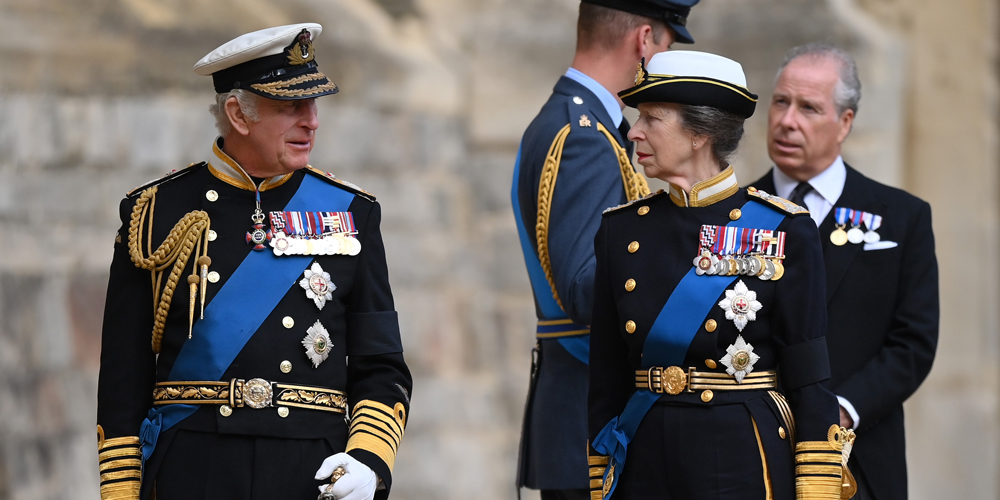 King Charles III Leads Royal Family To Committal Service For Queen ...