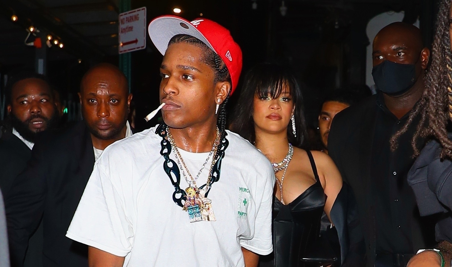 Rihanna Supports A$AP Rocky at His Mercer & Prince Event in NYC | ASAP ...