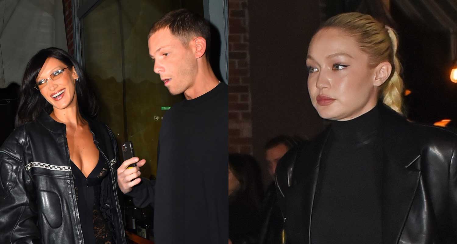 Bella Hadid Wears Lace Dress to Birthday Dinner with Boyfriend Marc ...