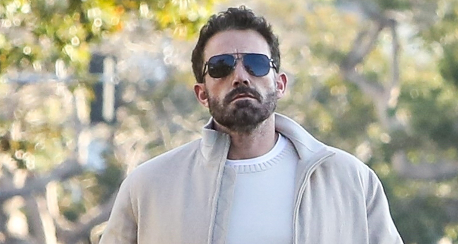 Ben Affleck Looks Cool in a Monochrome Outfit While on Coffee Run in ...