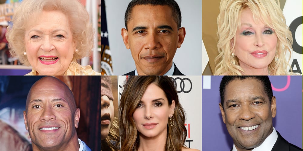 Millennials Choose Their 20 Favorite Celebrities, Results Include So ...