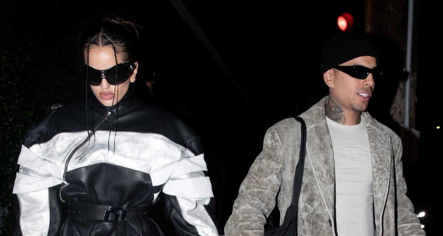 Rosalia & Boyfriend Rauw Alejandro Hold Hands on Date Night in L.A ...