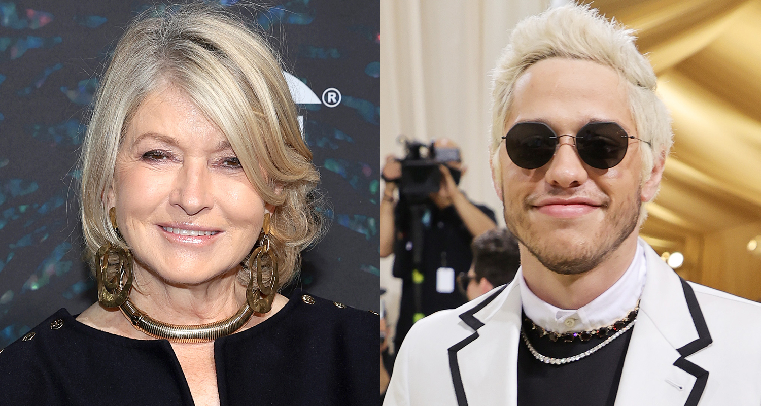 Martha Stewart Says She’d Date Pete Davidson, Calls Him ‘Sort of Cute ...