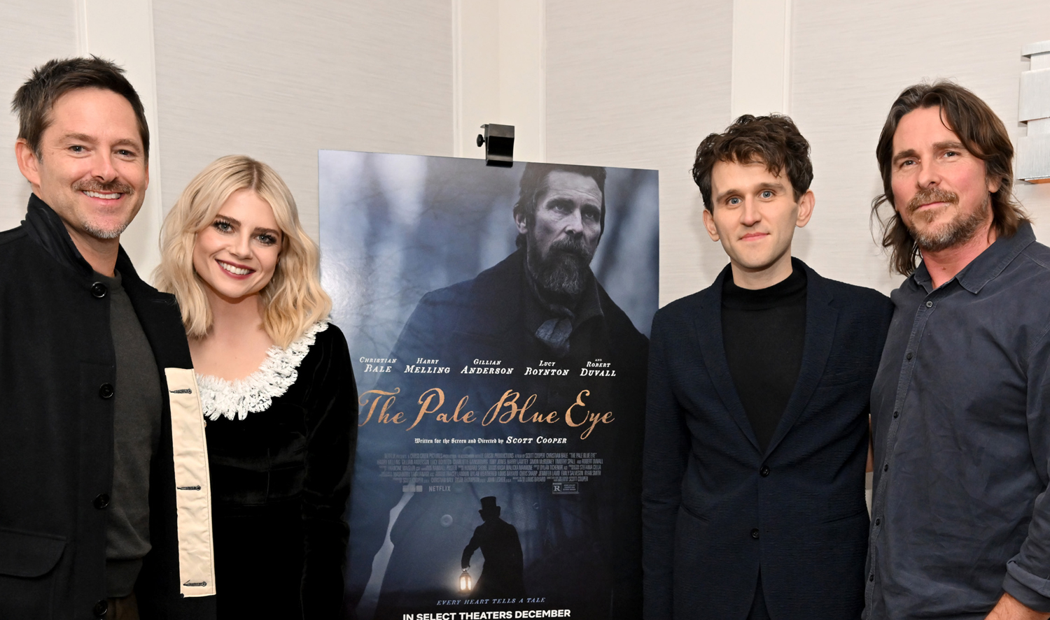 Christian Bale Joins Lucy Boynton & More at ‘The Pale Blue Eye ...