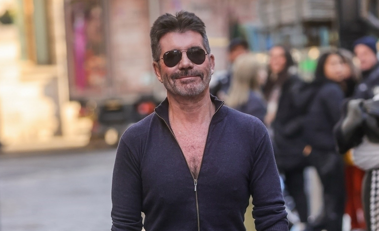 Simon Cowell’s Form-Fitting Sweater Accentuates Slim Physique in Recent ...