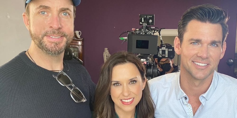 Lacey Chabert Shares New Pics With Kevin McGarry From Hallmark’s Upcoming ‘Wedding Veil’ Movies ...