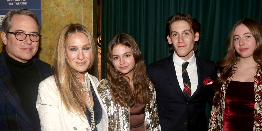 Sarah Jessica Parker & Matthew Broderick Pose for Rare Public Photos ...