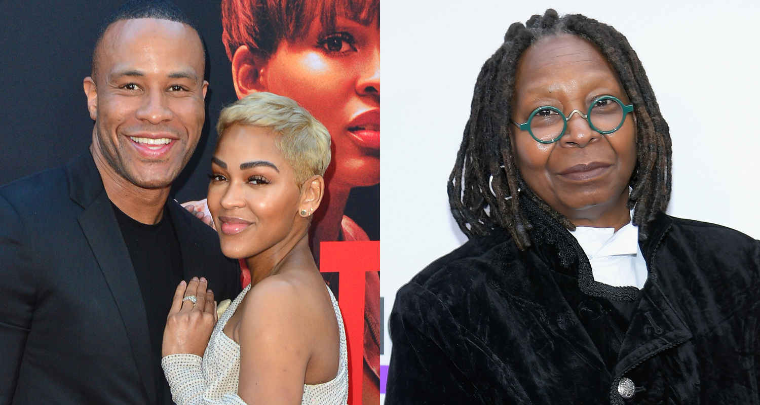 Meagan Good Credits Whoopi Goldberg For Helping Her Through Divorce ...