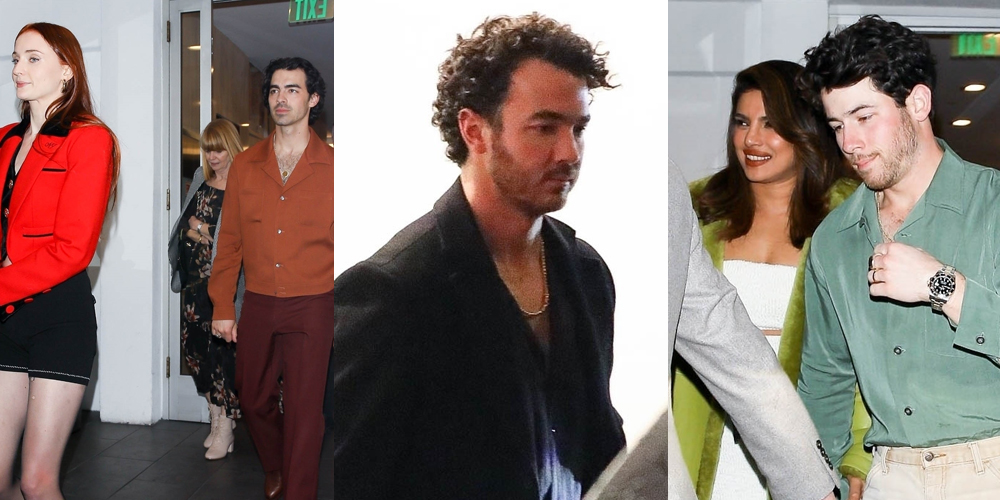 Jonas Brothers Go Out to Dinner with Family & Friends Ahead of ...