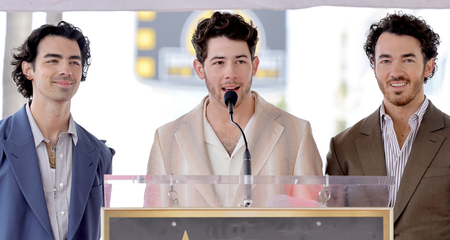 Jonas Brothers Receive Star on Hollywood Walk of Fame, Reveal Details ...