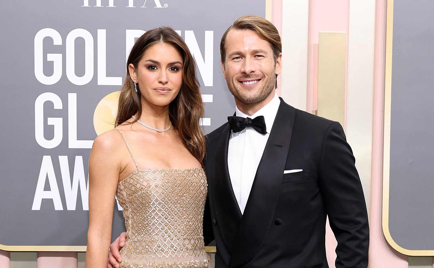 Top Gun’s Glen Powell Brings Girlfriend Gigi Paris to Golden Globes ...