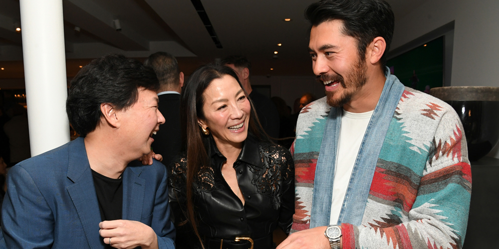 Michelle Yeoh Has ‘Crazy Rich Asians’ Reunion With Henry Golding & Ken ...