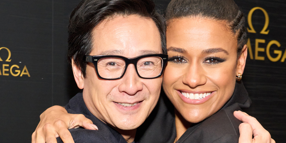 Ariana Debose & Ke Huy Quan Embrace at Her Omega Pro-Oscars Party – See ...