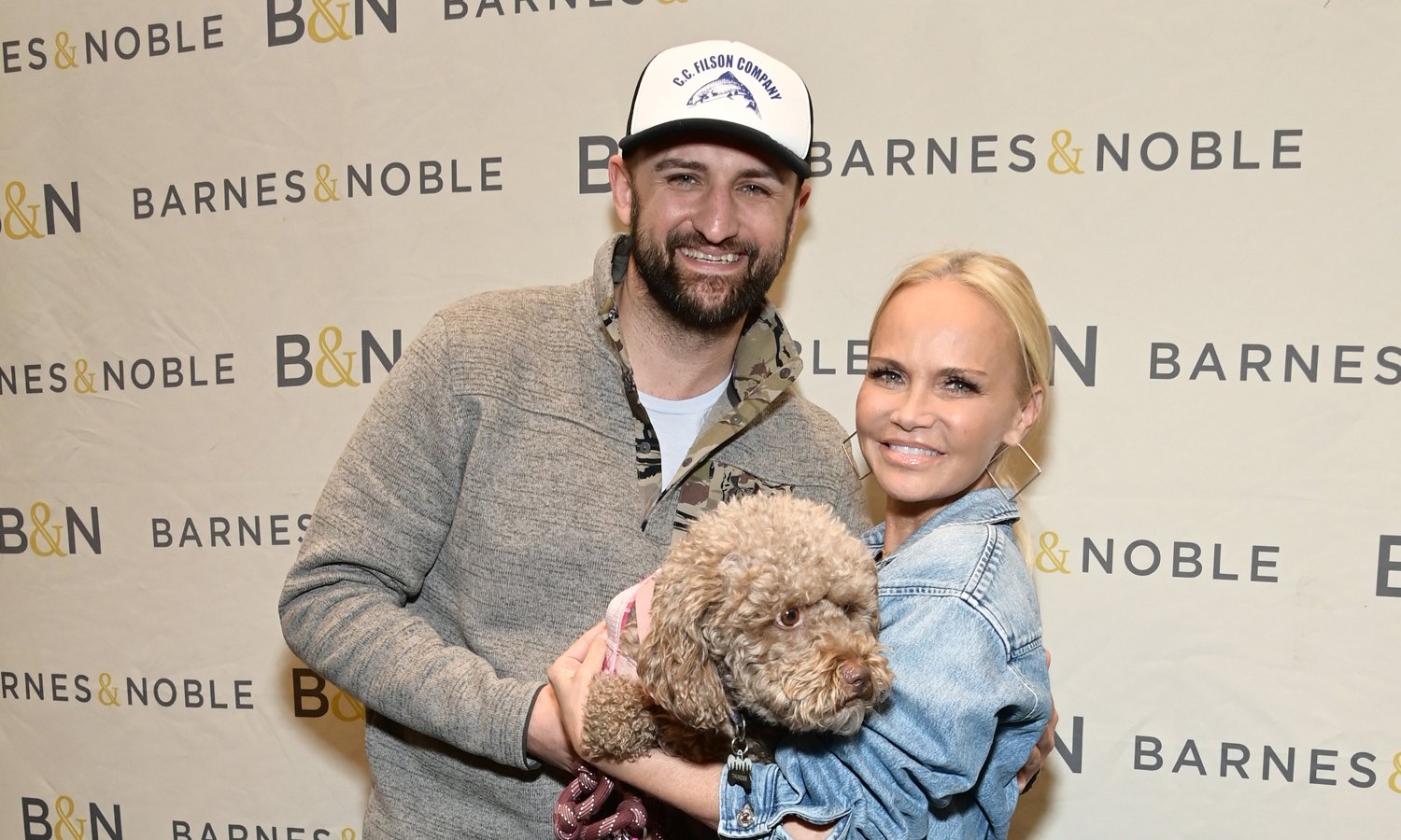 Kristin Chenoweth & Fiance Josh Bryant Pose for a Family Photo at L.A ...
