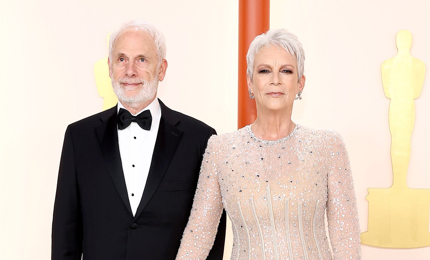 Nominee Jamie Lee Curtis Gets Her Husband’s Support on Oscars 2023 Red Carpet! | 2023 Oscars ...