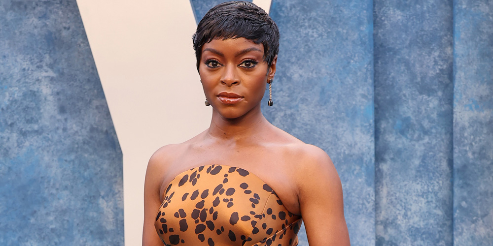 Danielle Deadwyler Goes Edgy in Versace For Vanity Fair’s 2023 Oscar ...