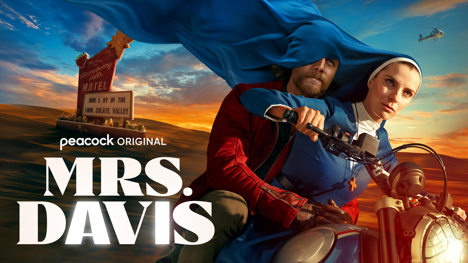 Betty Gilpin is Out to Save the World in Peacock’s ‘Mrs. Davis’ Trailer ...