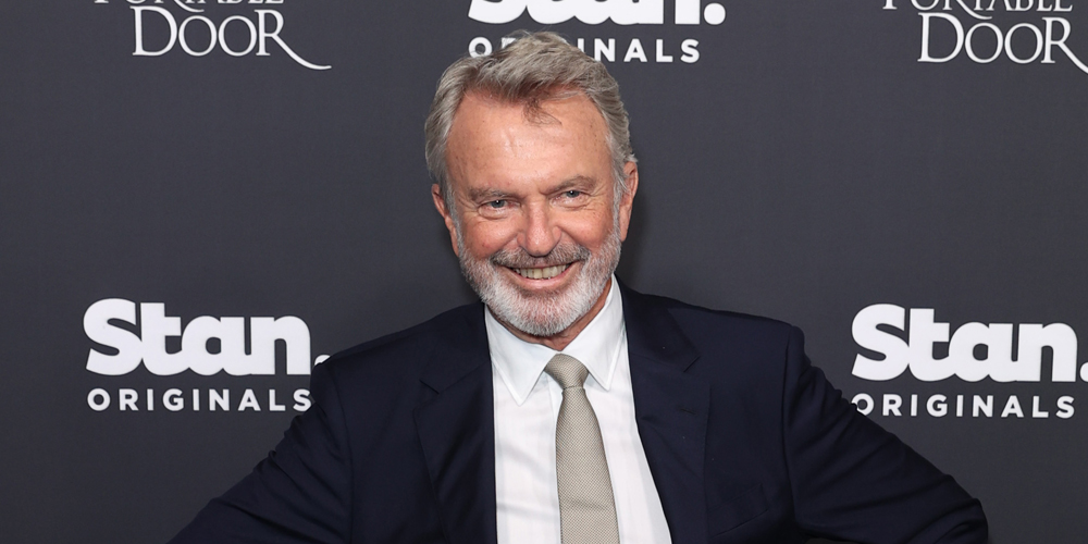 Sam Neill is All Smiles at ‘The Portable Door’ Premiere After ...