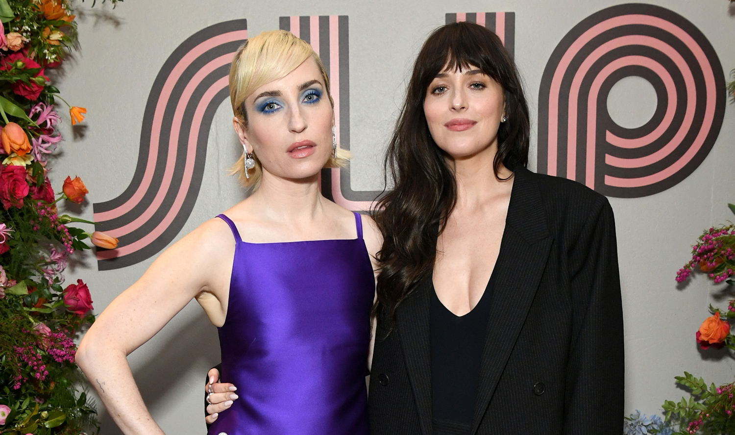 Dakota Johnson & Zoe Lister-Jones Get Support from Celeb Friends at ...
