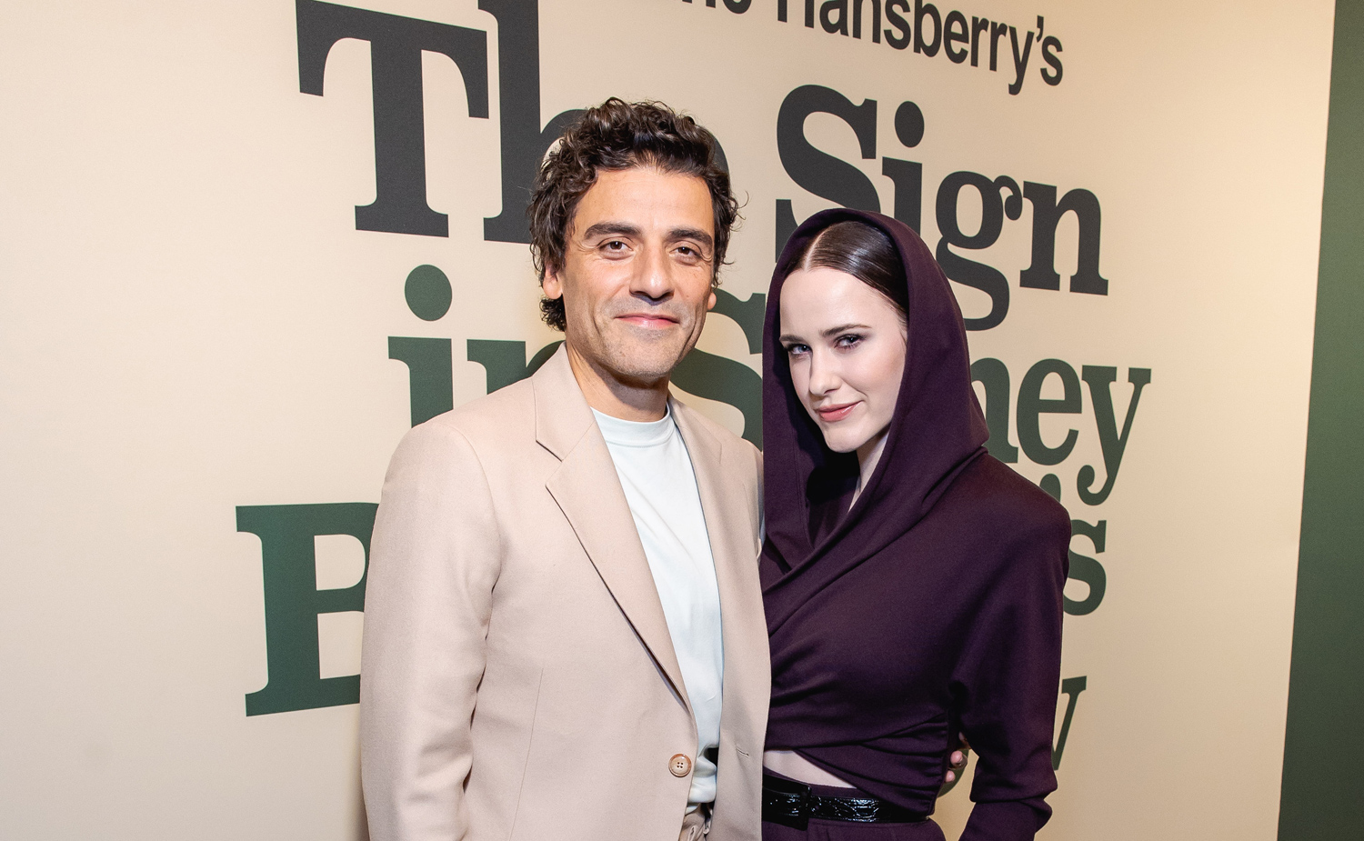 Oscar Isaac & Rachel Brosnahan Glam Up for the Gala Opening of Their ...