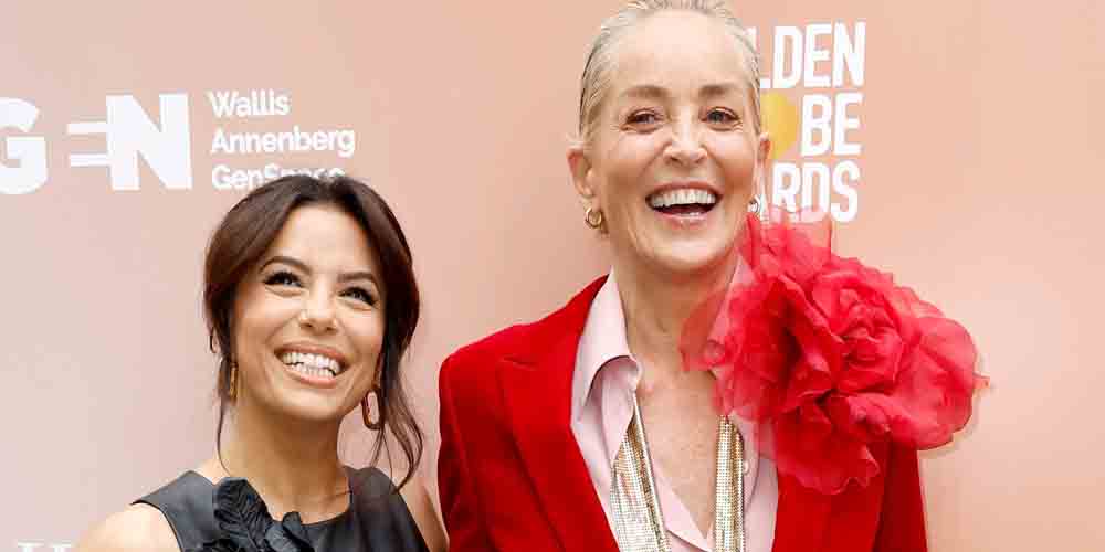 Sharon Stone & Eva Longoria Share a Sweet Moment at THR’s ‘Raising Our ...