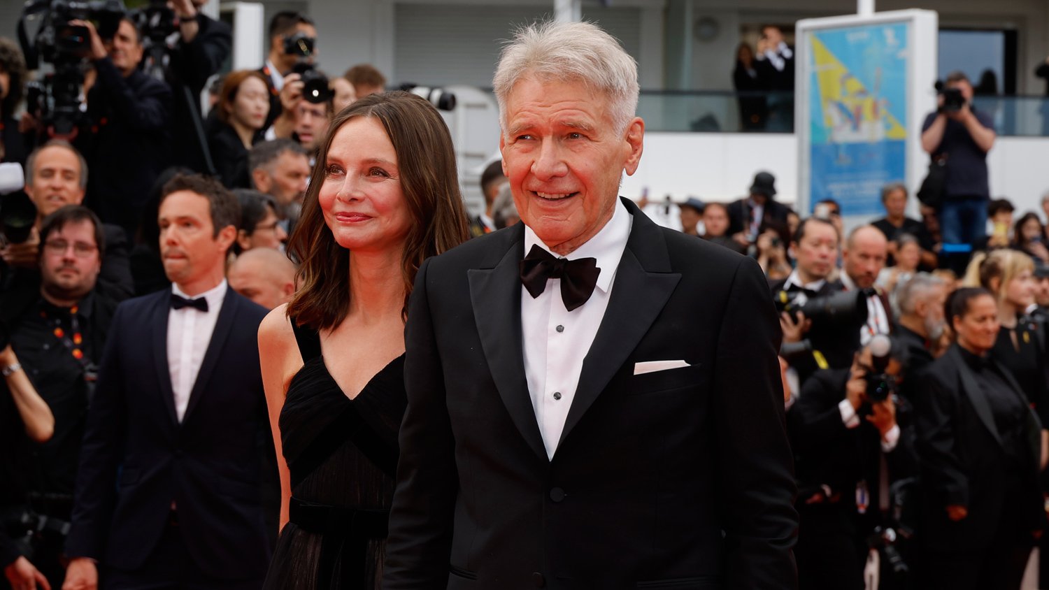 Harrison Ford & Wife Calista Flockhart Make First Red Carpet Appearance ...