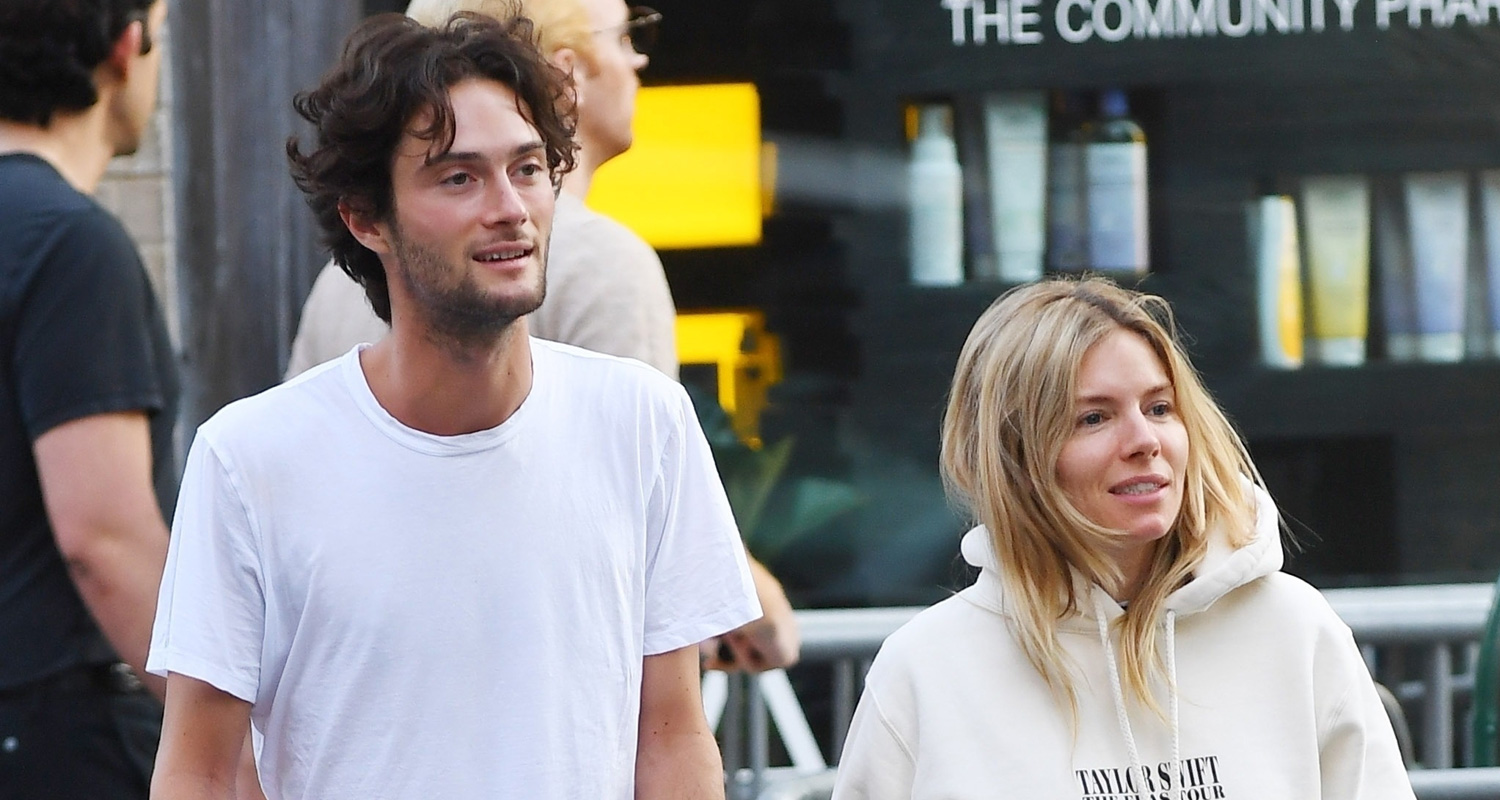Sienna Miller & Boyfriend Oli Green Hold Hands While Picking Up ...