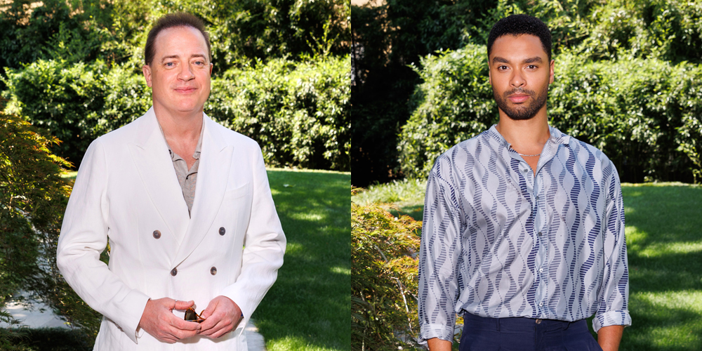 Brendan Fraser, Rege-Jean Page & More Look Suave at Giorgio Armani’s ...