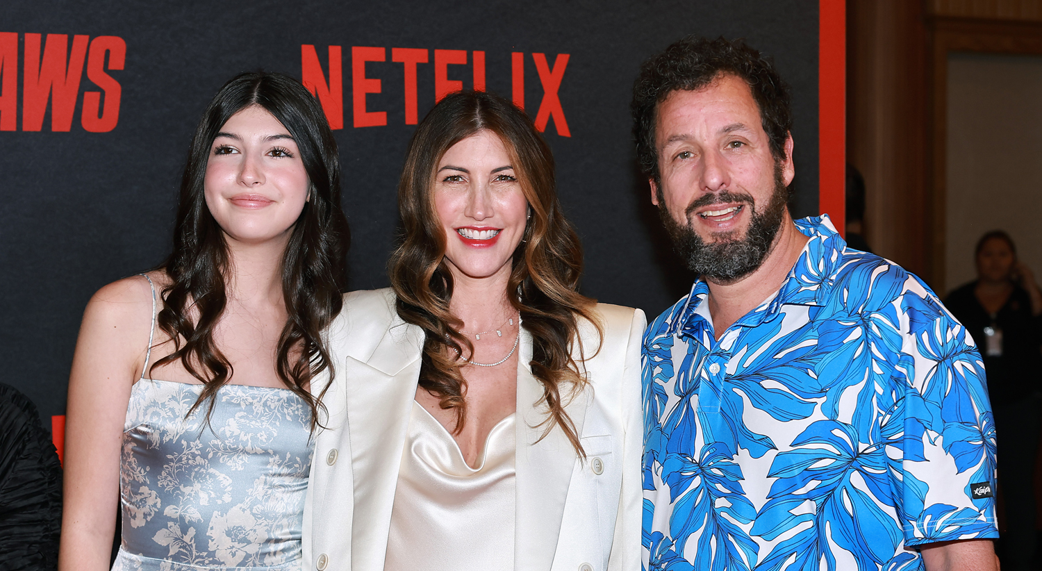 Adam Sandler’s Daughter Sunny Looks All Grown Up at 14 in Rare Red ...