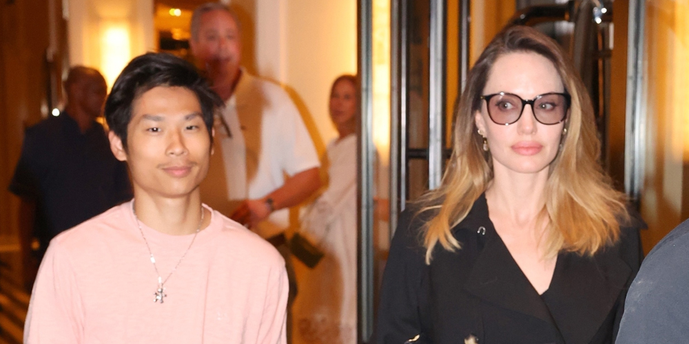 Angelina Jolie & Son Pax Enjoy a Night Out in New York City | Angelina ...