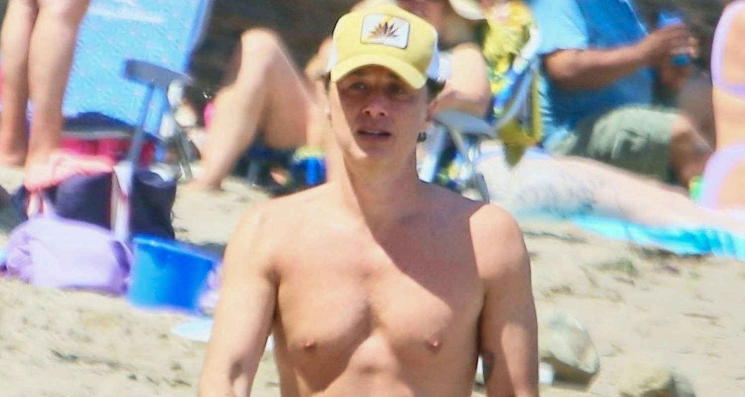 Zach Braff Goes Shirtless for Day at the Beach with His Dog | Shirtless, Zach Braff | Just Jared ...