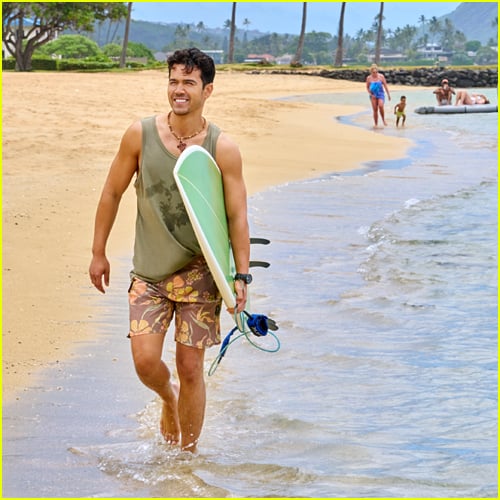 Kanoa Goo Recalls Throwing Shrimp Tails at Taylor Cole While Filming Hallmark Channel’s ‘Aloha ...