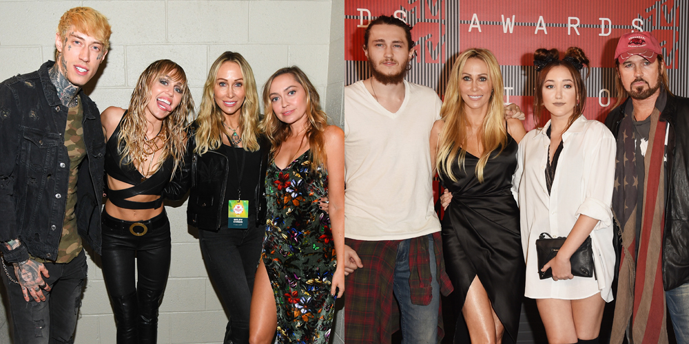 Trace Cyrus Shares Updated Family Photo From Mom Tish’s Wedding, Which ...