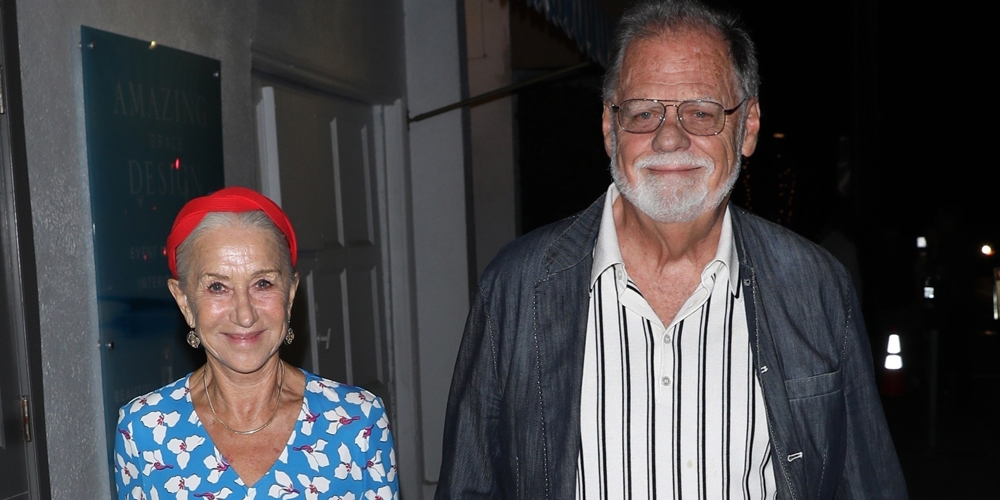 Helen Mirren Heads Out for Dinner Date with Husband Taylor Hackford ...