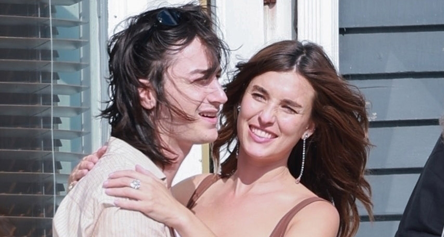 Rainey Qualley Hugs & Kisses Actor & Musician Kane Ritchotte at Sister ...