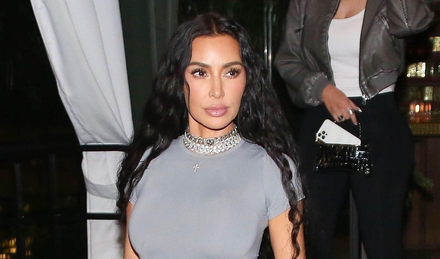 Kim Kardashian Wears $116 Skims Outfit at Drake’s Concert After Party ...