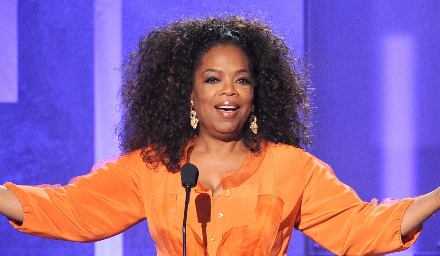 Oprah Excited